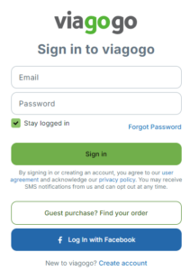 Viagogo Tickets